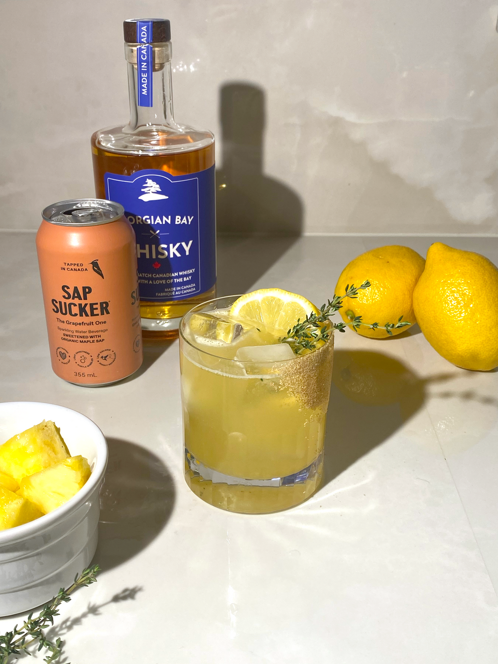 Sparkling Pineapple Smash – Georgian Bay Spirit Co.