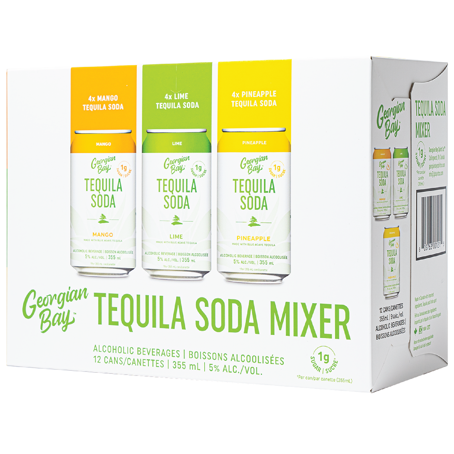 Tequila Soda Mixed Pack – Georgian Bay Spirit Co.
